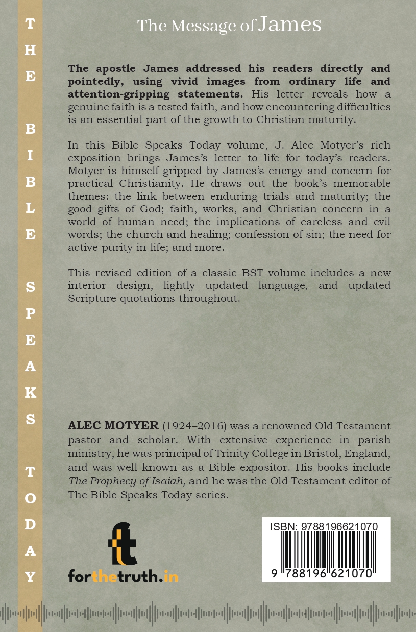 The Message of James - FOR THE TRUTH