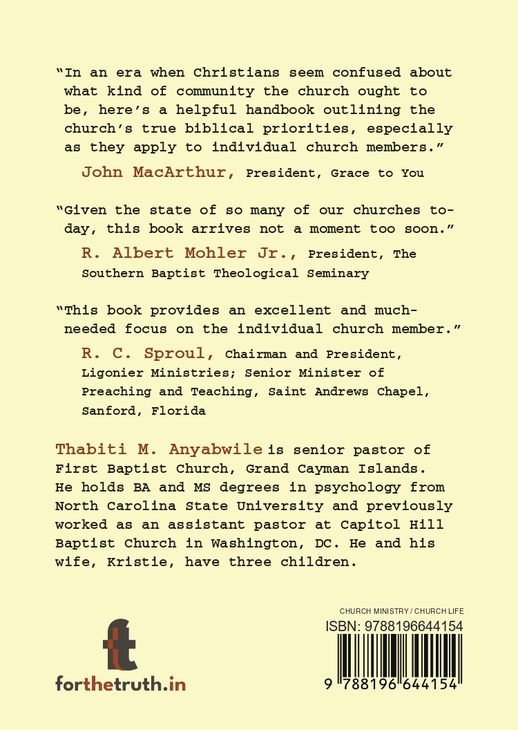 What Is a Healthy Church Member? - FOR THE TRUTH